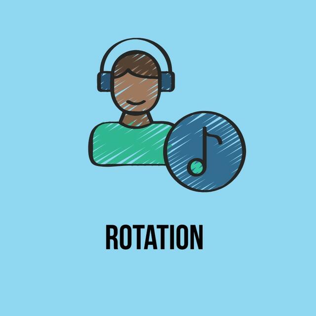 ROTATION von laut.fm – Rotation läuft weiterhin.